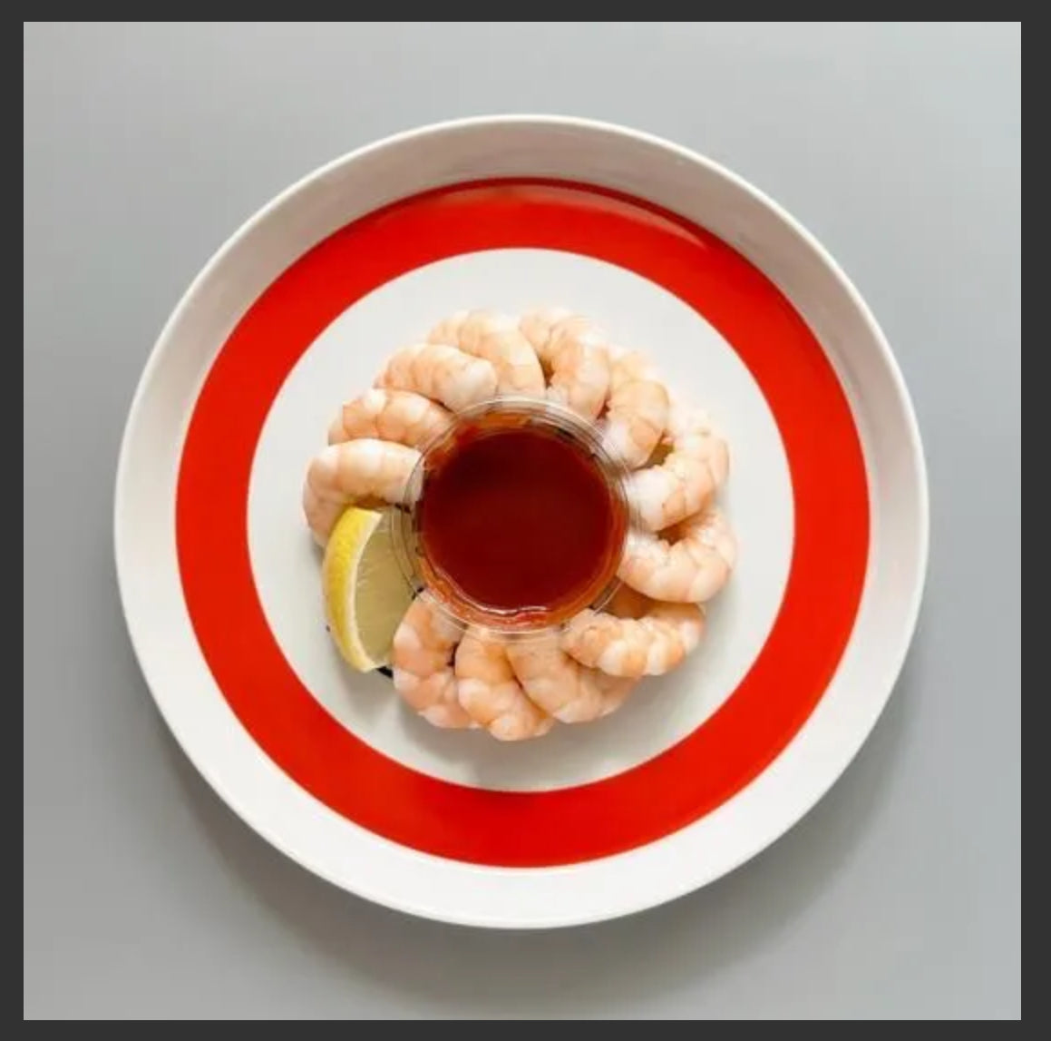 Ring Toss Plate L Red / Swimsuit Department – Folks Store Sendai